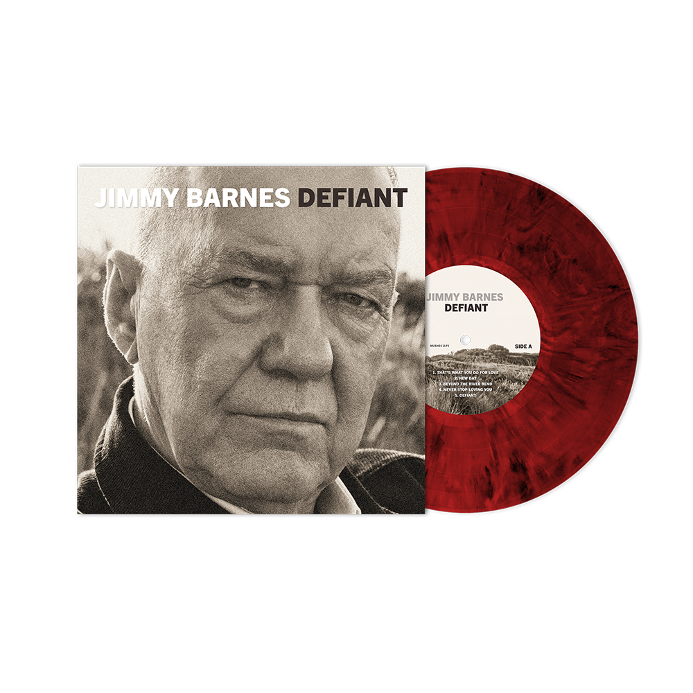 DEFIANT Red + Black Marbled Vinyl 1LP - SIGNED